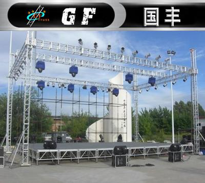 China Lichtgewicht van de Bundeldj van de Aluminiumverlichting van de de Tribunebundel Lichte de Vertoningsstructuur Te koop