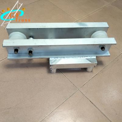 China Sistema de la exhibición de aluminio del braguero/bloque de elevación de la manga/sección superior en venta