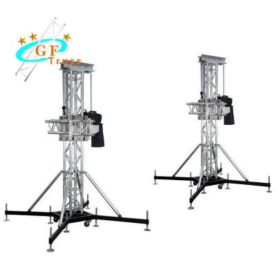中国 290*290mmの屋外のでき事のための頑丈な段階のトラス表示アルミニウム 販売のため