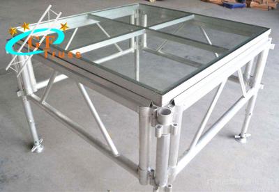 China Aluminiumstadium/Mobiel Overlegstadium/het Draagbare Platform van het de Bundelstadium van het Staalstadium Te koop