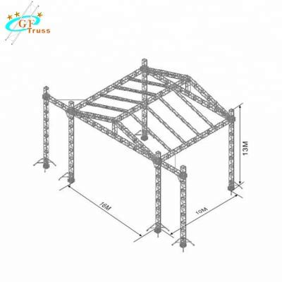 China Pvc-van het de Bundel Openluchtoverleg van de Aluminiumverlichting Stadium 60m Spanwijdtebreedte Te koop