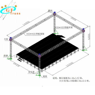 China uso de alumínio da exposição do telhado do arco do fardo da iluminação de 1m à venda