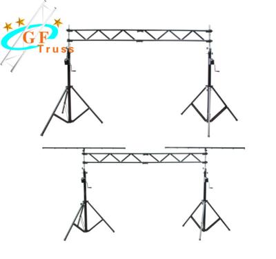 Cina La linea di alluminio capriata del supporto della luce dell'altoparlante di matrice solleva la torre 1.8M Base in vendita