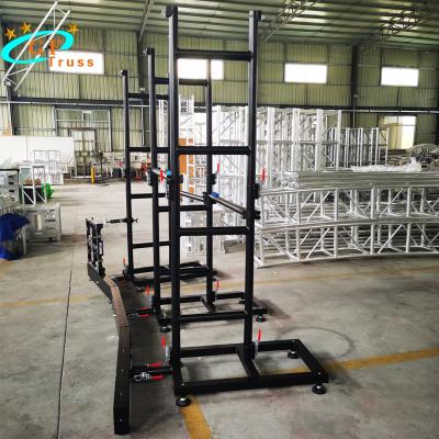 Cina Capriata a terra su misura di sostegno del supporto della parete dello schermo del LED per il gabinetto del LED in vendita