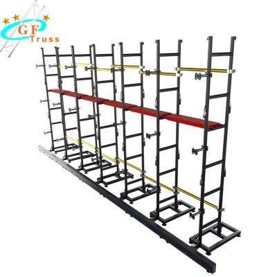 Cina Supporto al suolo dell'interno del sistema della capriata dello schermo della lega di alluminio 6061 T6 LED per l'armadietto di esposizione del LED in vendita