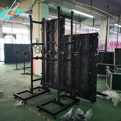 Cina Capriata a terra su misura di sostegno del supporto della parete dello schermo del LED per il gabinetto del LED in vendita