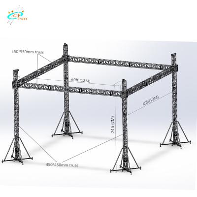China De Bundel van de het Aluminiumspon van de tentoonstellingsverlichting 6061-T6 400mm Te koop
