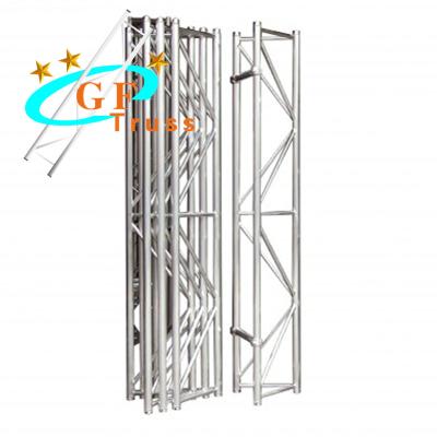 China Uso de la feria profesional de la estructura del soporte de la exposición del marco de la etapa del sistema del braguero de la exposición de DJ de la espita que ata en venta