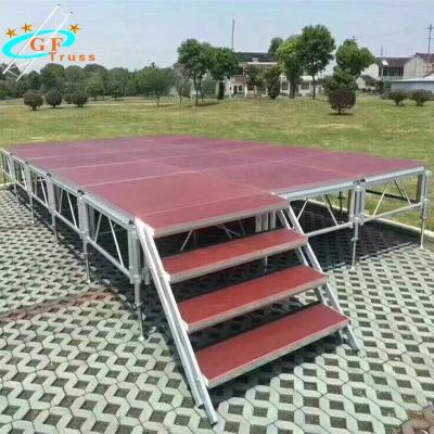 China Van het de Gebeurtenisstadium van Ce het Draagbare Openlucht Gebruikte aluminium die platform Mobiele Gebeurtenisstadia voor Verkoop vouwen Te koop