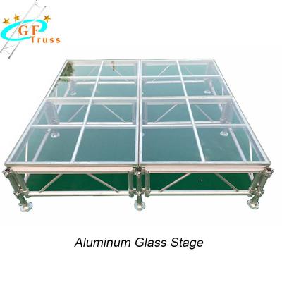 China Acrylhuwelijksstadium/Acrylplatformstadium/het Stadium van het Zwembadglas Te koop