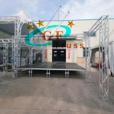 China Regelbare Antislip de Bundel750kg/square Meter van het Aluminiumstadium Te koop