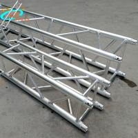 China Booth Box Square Lighting Truss System For Exhibit Display for sale
