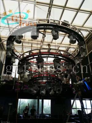China Elevación giratoria de iluminación de aluminio rotatoria estable del braguero en venta