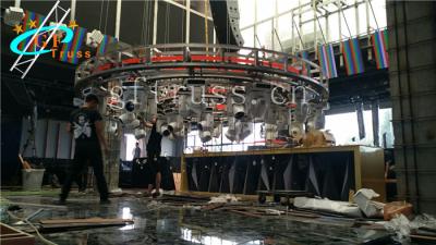 China Elevación giratoria de iluminación de aluminio rotatoria estable del braguero en venta