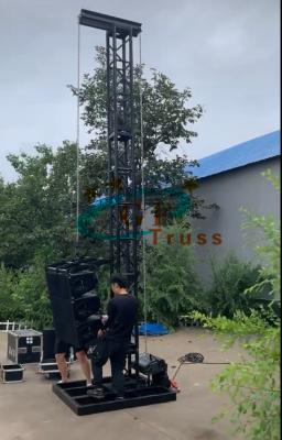 Cina 6061-T6 linea di alluminio capriata di matrice per gli altoparlanti d'attaccatura in vendita
