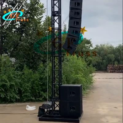Cina capriata Hang Up dell'altoparlante di matrice di 10m Height Aluminum Line in vendita