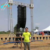 China Aluminum 6082-T6 Line Array Towers Screw Squire Type for sale