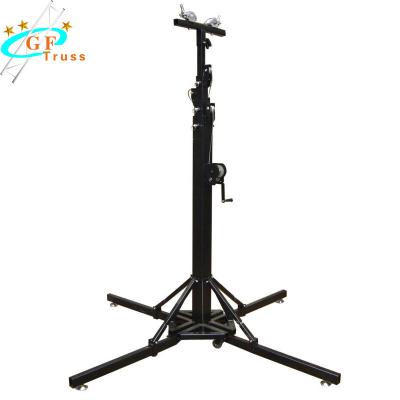 Cina torre di sollevamento telescopica portatile della capriata del supporto di 4M Heavy Duty Crank per illuminazione d'attaccatura in vendita