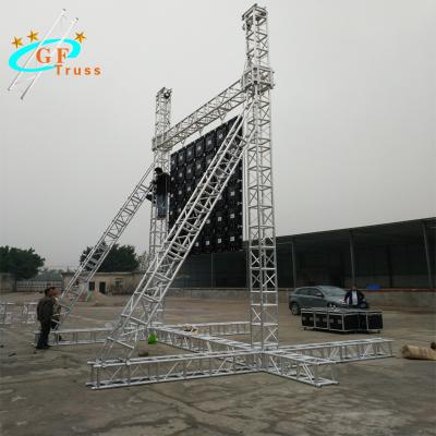 Cina Capriata dello schermo di attaccatura di parete del fondo LED per visualizzare le attività all'aperto in vendita