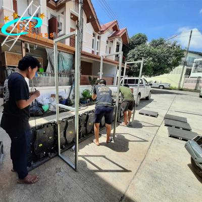 Cina Capriata dello schermo dell'OEM BV LED per la costruzione del supporto della cabina in vendita