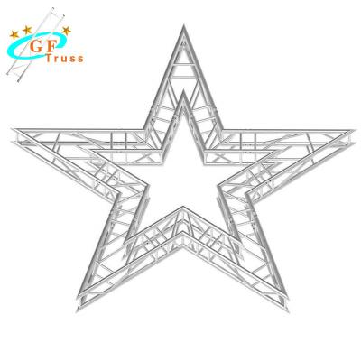 Cina forma aguzza della stella del cuore cinque della capriata di 4M Length Aluminium Arch in vendita