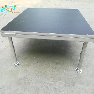 Cina 500KGS/Sq.M Portable Wooden Stages per altezza regolabile 1m di evento in vendita
