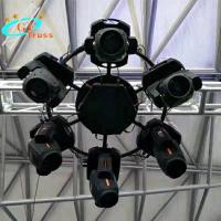 China Stage Mini Rotary Circle Lighting Truss For Move Head Lights for sale