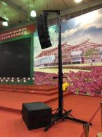 China 5.5m Max Height Elevator Line Array Truss Crank Speaker Stand for sale
