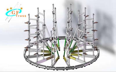Cina Dimensione di alluminio 500*500mm del Governo della capriata dello schermo di 6061 LED 500mm*1000mm in vendita