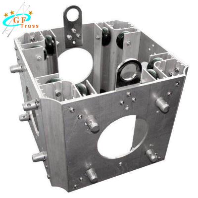 China Bloque de aluminio de la manga del braguero de la etapa 6061 para el sistema de elevación del braguero del perno en venta