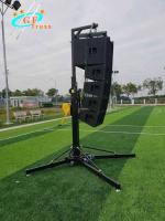 China 2 - 6M Adjustable Height Line Array Lifting Tower For Sound Speakers for sale