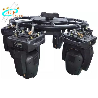 China Stadium Mini Rotary Circle Lighting Truss für hängendes bewegendes Hauptlicht zu verkaufen