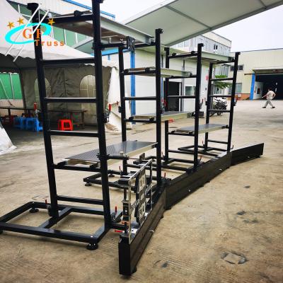 China Aluminium 6061 LEIDENE van de de Tribuneboog van de Muurgroep het Schermbundel voor Gebeurtenissen Te koop