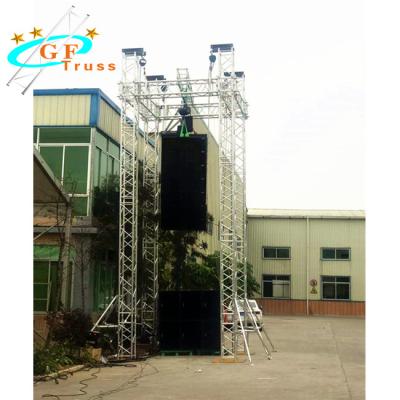 China sistema de sonido del arsenal de la línea de audio del Presidente del braguero del 12M Height Aluminum Spigot en venta