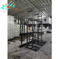 China Double Base Aluminum Wall Support LED Screen Truss Module Size 1000*1000mm for sale