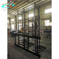 China Double Base Aluminum Wall Support LED Screen Truss Module Size 1000*1000mm for sale