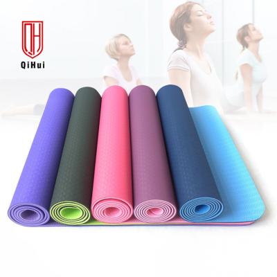 China High Density PTE Gym Yoga Mat At Home Use 183 * 61 Size CE Certification for sale