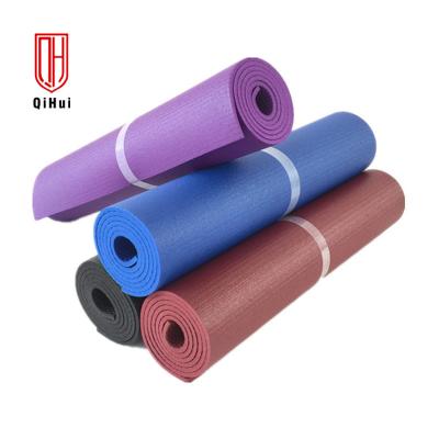 China High Strength Gym Yoga Equipment PER Yoga Mat Front Unique Orange Peel Texture for sale