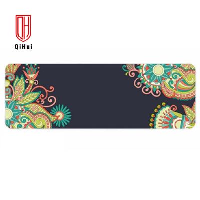 China Flannel Printed Sports Direct Yoga Mat , Aesthetic Yoga Exercise Equipment for sale