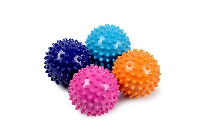 China 7.5cm / 9.5cm PVC Hedgehog Ball , durable Anti Slip 65 - 95g Hand Grasp Ball for sale