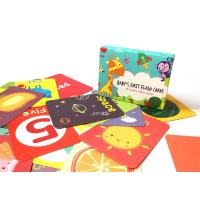 China Children Alphabet Learning Flash Cards for sale