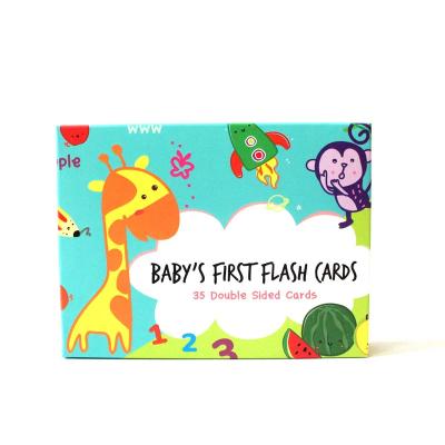 Cina CCNB Kraft Paper Educational Flash Card Activity Flashcards per bambini di 8 anni in vendita