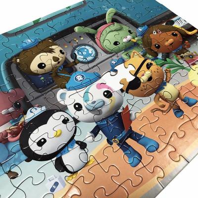Cina Puzzle da pavimento divertente stampato a colori personalizzato per bambini di 3 anni in vendita