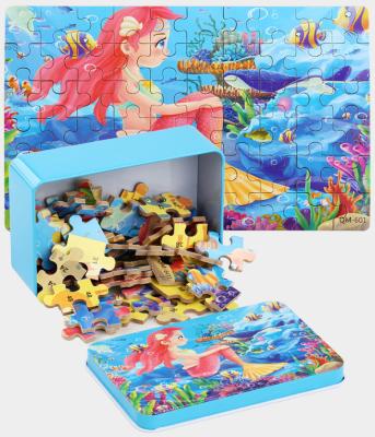 Cina Puzzle 3D in legno ecologico personalizzato Puzzle per bambini dei cartoni animati in vendita
