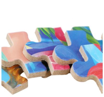 Cina Puzzle 3D in legno ecologico personalizzato Puzzle per bambini dei cartoni animati in vendita