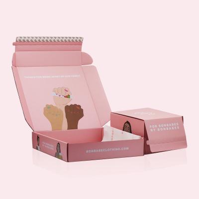 Cina Pantone Color Mailer Shipping Box Scatole postali colorate con laminazione opaca lucida in vendita