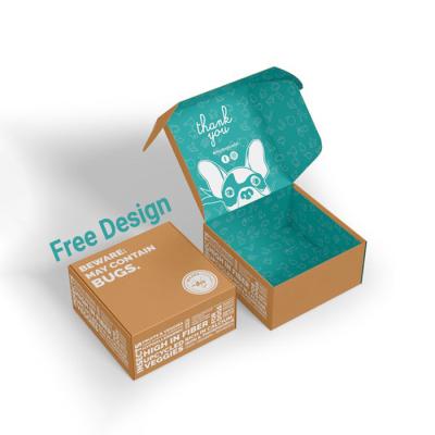 Cina Kraft Paper Mailer Shipping Box Confezione regalo stampata personalizzata ISO9001 in vendita