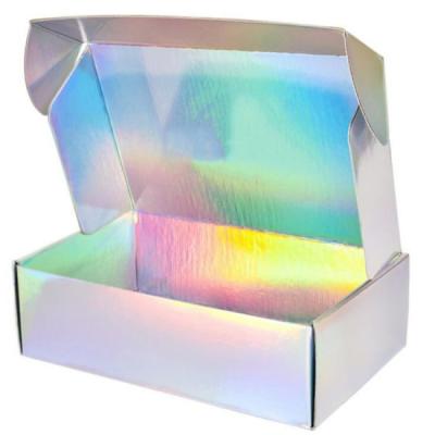 Cina Scatole di spedizione personalizzate per posta laser Scatole per scarpe in cartoncino a colori CMYK in vendita