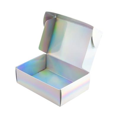 Cina Scatole di spedizione personalizzate per posta laser Scatole per scarpe in cartoncino a colori CMYK in vendita