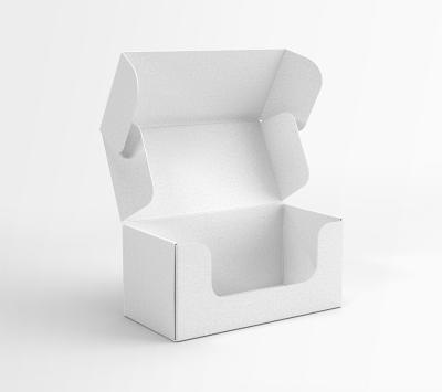 Cina Mockup della scatola di spedizione delle scatole postali per buste anteriori gratuite per la stampa offset in vendita